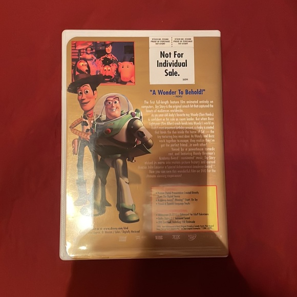 Toy Story 2 Dvd 2001